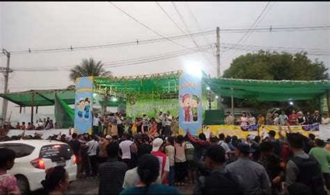 မိုင်းရှူးမြို့၌ မြန်မာ့ရိုးရာယဉ်ကျေးမှု မဟာသင်္ကြန်ပွဲတော်ဗဟိုမဏ္ဍပ်ပိတ်ပွဲ ကျင်းပ