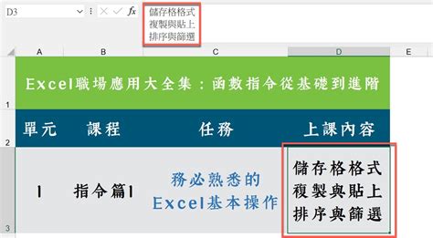 Excel儲存格進階技巧：5個範例學會換行與合併