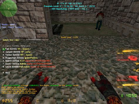 Cs 1 6 Basebuilder Zombie Class Zombie Demo