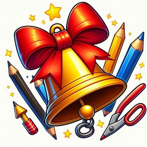 Школьный звонок Детские поделки Бесплатные шаблоны пригласительных Школьные темы