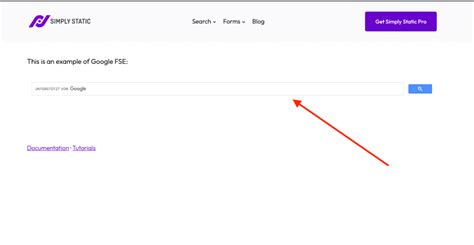 Google CSE For Search On A Static Website