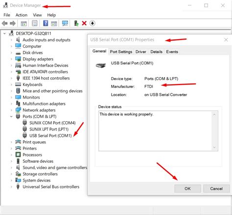 Combo Usb To Rs232 Ftdi Chip Converter Cáp Rs232 Data Interface Db9