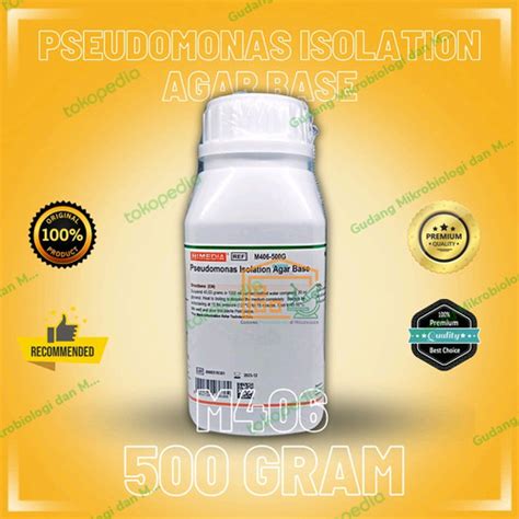 Jual Pseudomonas Isolation Agar Base Media Mikrobiologi 500 Gram Kab Bogor Gudang