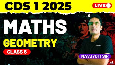 Cds 1 2025 Exam Maths Geometry Class 6