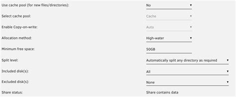 Array Utilization Thresholds General Support Unraid