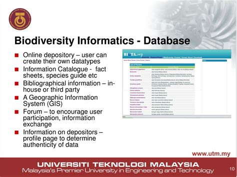 Ppt Biodiversity Informatics Uniformity In Diversity Powerpoint Presentation Id 3298366