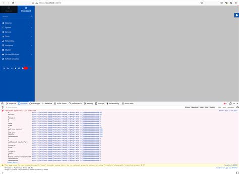 dashboard pjax issue · issue 1701 · webmin webmin · github