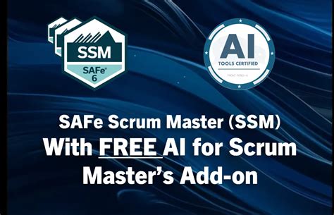 Top Rated Safe Scrum Master Ssm Certification