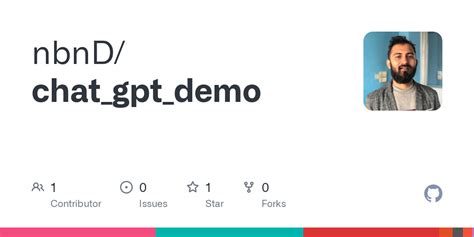 GitHub NbnD Chat Gpt Demo