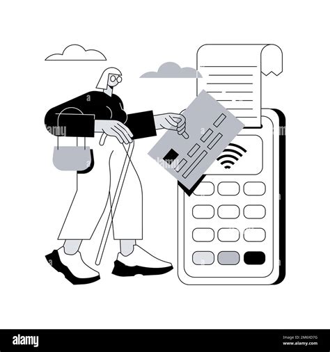 payment processing abstract concept vector illustration easy payment