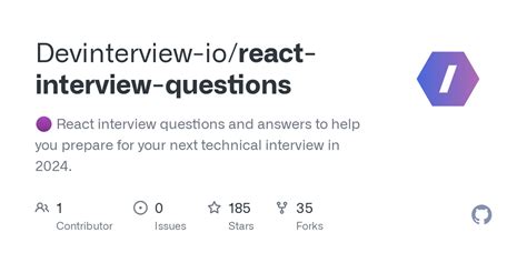 Github Devinterview Io React Interview Questions React Coding
