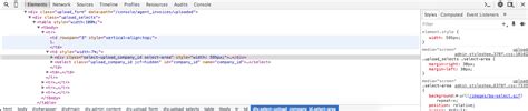 Javascript How To Get To A Select Element When Its Hidden Stack Overflow