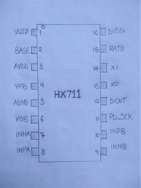 Folheto De Dados Hx711 Configuração De Alinhamento De Pinos E Muito Mais Servicios Llave En