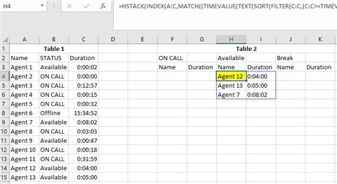 Excel Auto Populate A Table Based From Datas From Another Table