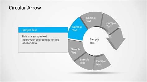 Circular Arrow Template For PowerPoint SlideModel