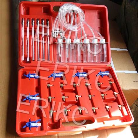 Erikc Common Rail Oil Return Flow Flow Test Tool Kit Diesel Injector Tester Auto Nozzle Fuel