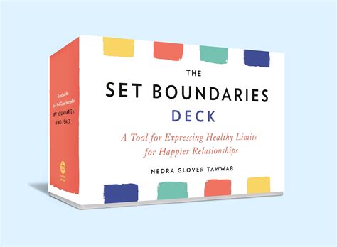 The Set Boundaries Deck By Nedra Glover Tawwab Penguin Books New Zealand