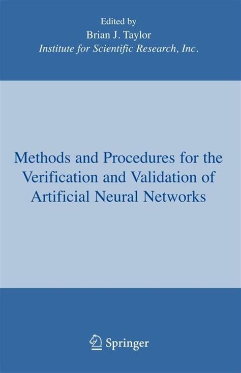 Methods And Procedures For The Verification And Validation Of