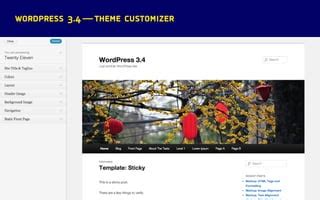 WordPress Customizer PPT