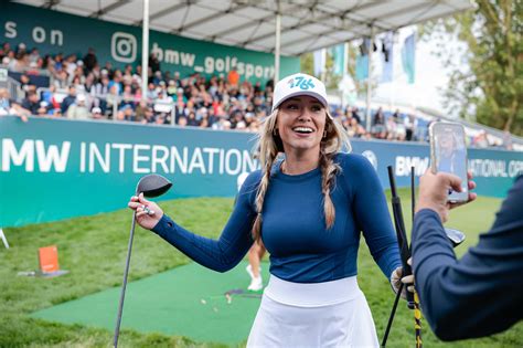 04th July 2024 Bmw International Open Longdrive Showevent Gabi Powel