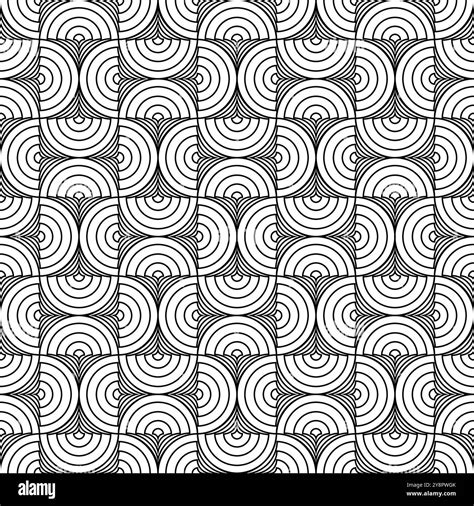 Art Deco Seamless Pattern Repeating Abstract Geometric Background Modern Geometry Lattice