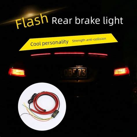 Multi Function Led High Position Car Brake Lights Flashing Mode Turn