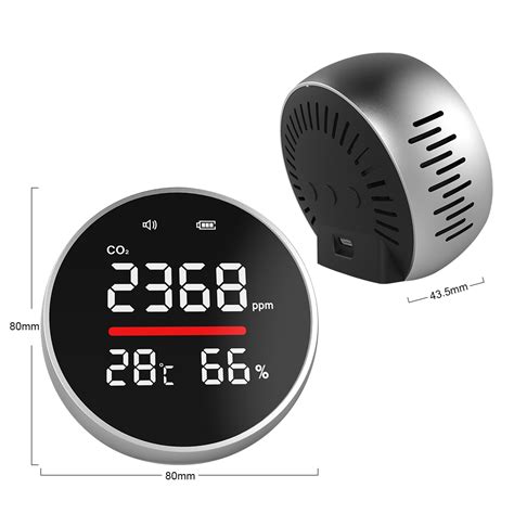 Co2 Air Quality Monitor Dm176 Sensor One Stop The Best Value China
