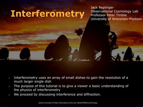 Ppt Interferometry Powerpoint Presentation Free Download Id 3486987