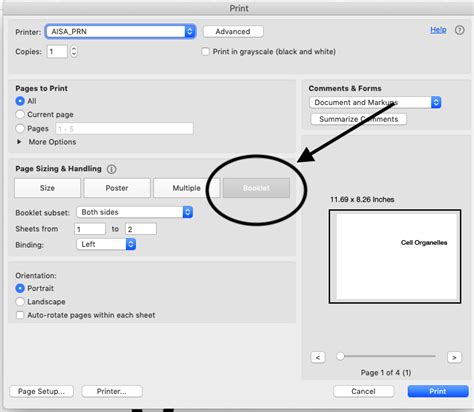 How To Print As A Booklet Laney Lee