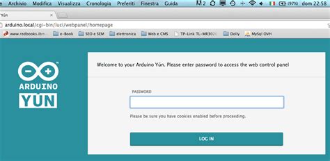 Arduino Yun Configurazione Avanzata Cambio SSID Mauro Alfieri