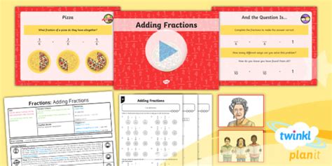 Planit Maths Y3 Fractions Lesson Pack Add And Subtract Fractions 1