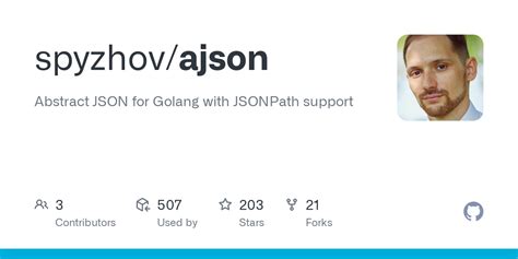 Github Spyzhovajson Abstract Json For Golang With Jsonpath Support