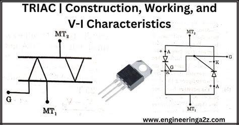 Triac Construction Working And V I Characteristics