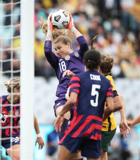 Uswnt Vs Australia Highlights Casey Murphy Superb In 3 0 Win