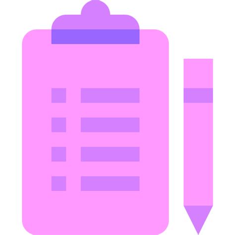 Checklist Basic Sheer Flat Icon