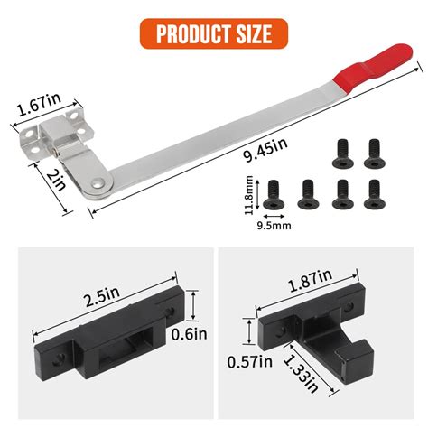 Snapklik Com RV Window Latch Aluminum RV Emergency Exit Window Latch
