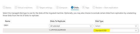 migrate physical vms using azure migrate with private endpoints scom