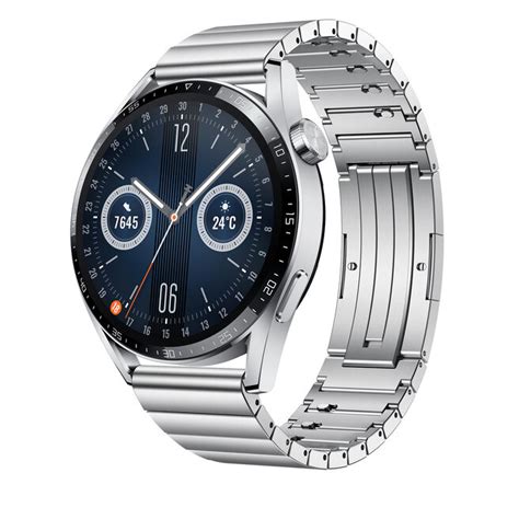 Smartwatch Huawei Watch Gt 3 JPT-B19 Srebrny | eobuwie.com.pl