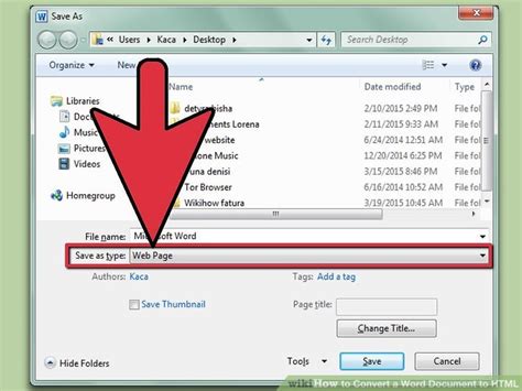 How To Convert A Word Document To Html 8 Steps With Pictures