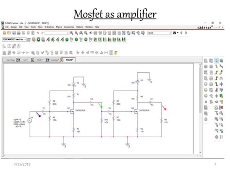 Simulation Using Orcad Pspice Of Mosfet Input And Output