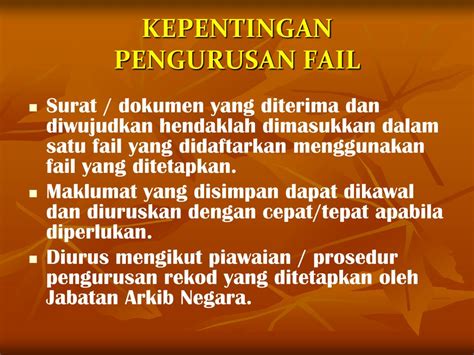 Ppt Taklimat Pengurusan Sistem Fail Powerpoint Presentation Free