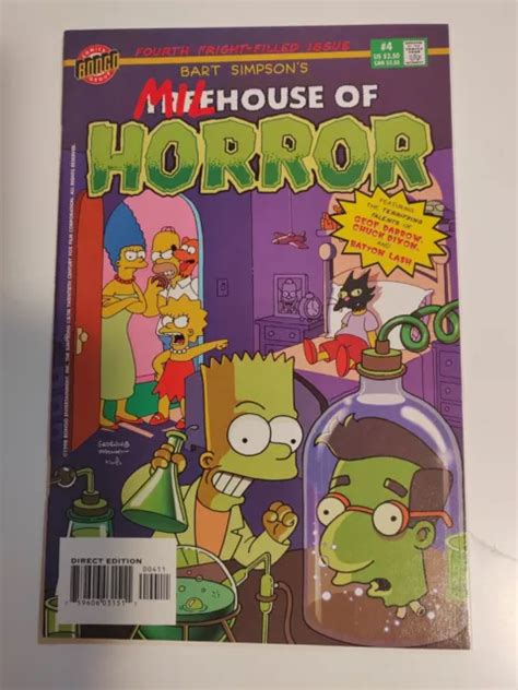BART SIMPSON S TREEHOUSE Of Horror 4 Bongo Comics 2000 EUR 17 63 PicClick IT