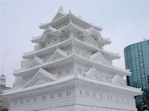 Pichori 北海道第54回さっぽろ雪まつりの江戸城