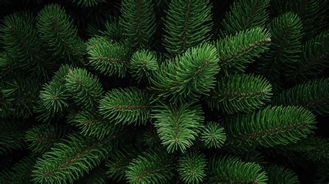 Rustic Pine Tree Texture As A Background Green Leaves Leaf Plant Texture Background Image And