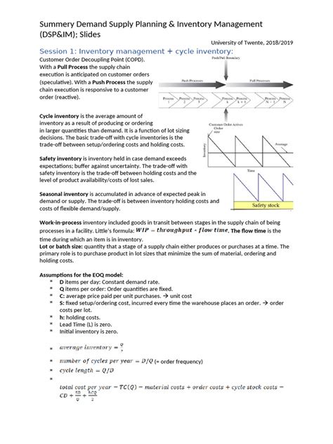 Dspim2019 Pdf Errors And Residuals Forecasting