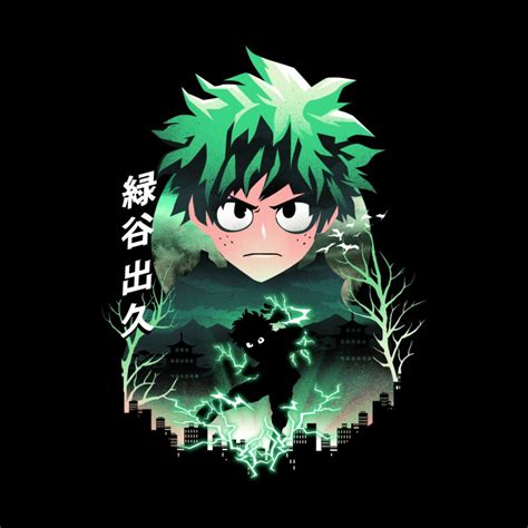 Deku Sunset Fine Art Print Dandingerozs Artist Shop