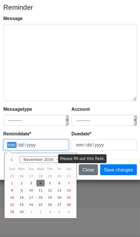 Django Crispy Form Field Type Attribute Ignored Stack Overflow