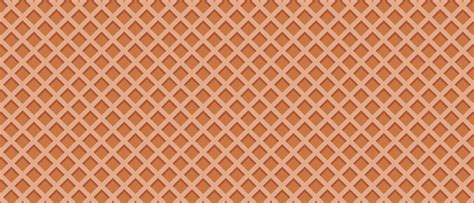 Seamless Realistic Wafer Pattern Wafer Background Ice Cream Cone