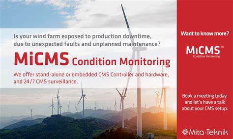 Mita Teknik As On Linkedin Cms Cms Conditionmonitoring Predictivemaintenance