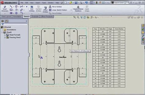 How To Make Sheet Metal Flat Patterns In SolidWorks SolidWorks Share